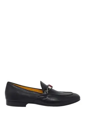 MADISON MAISON Flat Jewel Loafer - Black