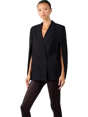 WeWoreWhat Cape Blazer - Black
