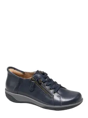 HALSA FOOTWEAR Alma Leather Sneakers - Dark Navy