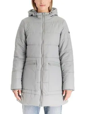 MODERN ETERNITY Gianna 3-in-1 Maternity Hybrid Puffer Jacket Light Graphite