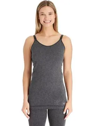 MODERN ETERNITY Activewear Maternity & Nursing Tank - Grey Jacquard