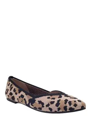 Me Too Alivia Pointed Toe Flat - Leopard