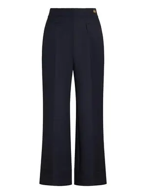 CALLAS MILANO Brody Cropped-cuff Pant - Navy
