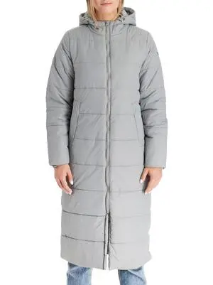MODERN ETERNITY Leia 3-in-1 Bomber Maternity Puffer Jacket - Graphite