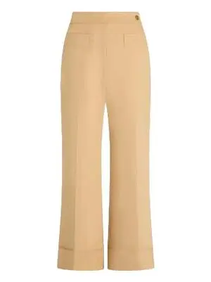 CALLAS MILANO Brody Cropped-cuff Pant - Pale Camel