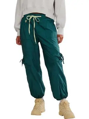 Free People High Point Hiking Joggers - Evergreen