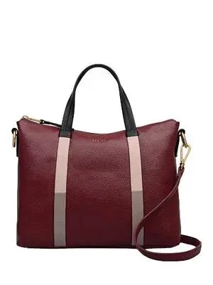 RADLEY Waterloo Way Ziptop Satchel Bag - Merlot