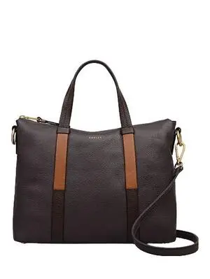 RADLEY Waterloo Way Ziptop Satchel Bag - Thunder