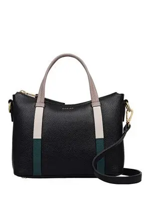RADLEY Waterloo Way Ziptop Satchel Bag - Black