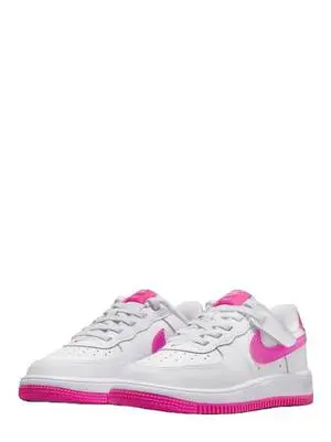 Nike Air Force 1 Low EasyOn Sneaker White/laser Fuchsia