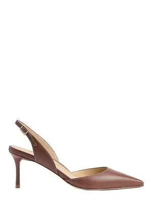 Marion Parke Classic Slingback 70 Nappa - Brown