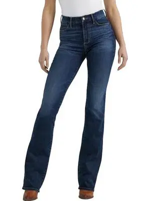 Wrangler Bespoke Curvy High-waist Bootcut Jeans - Lacey