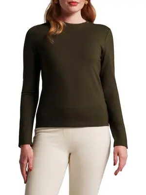 FRANCES VALENTINE Ballet Top Olive