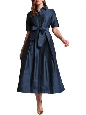 FRANCES VALENTINE Bella Maxi Dress Navy