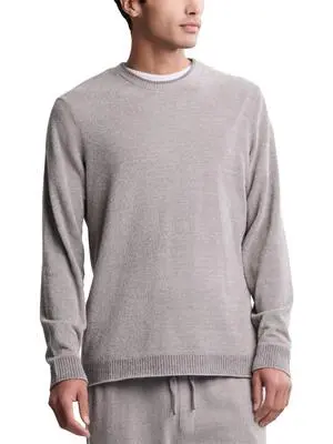 Barefoot Dreams Cozychic Ultra Lite Crewneck Pullover - Dove Gray
