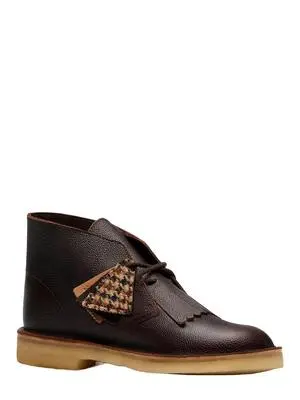 Clarks Desert Boot Brown Scotch Grain