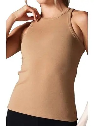 TAVI Perfect Fit Rib Tank - Camel