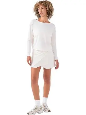 TAVI Brushed Tec Knit Long Sleeve - Coconut