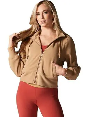 TAVI Embrace Fleece Hoodie - Camel