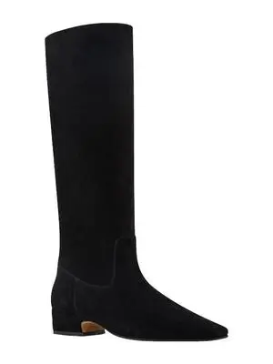 Steve Madden Dantelle Knee High Boot - Black Suede