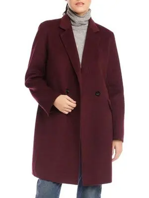 FIFTEEN TWENTY FIFTEEN TWENTY Brushed Wool Blend Coat