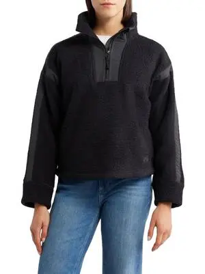 Helly Hansen Imperial High Pile Fleece Half Zip Pullover - Black