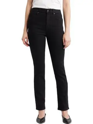 Madewell The Pencil High-waist Jeans - Black Frost