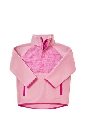 ROARSOME Fleece Zip-up Top - Pink