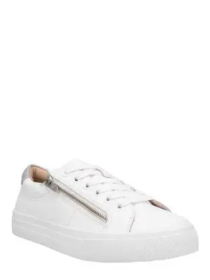 TAOS Z Soul Lux Leather Sneakers - White/silver