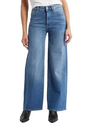 Warp + Weft High-waist Wide-leg Jeans - Day Dreamer