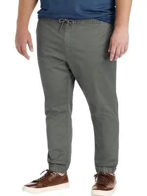 TRUE NATION BY DXL Big & Tall All-day Slim Fit Joggers - Castor Olive