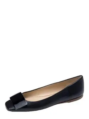 BELLS & BECKS Emma Ballerina Flat With Tab - Black