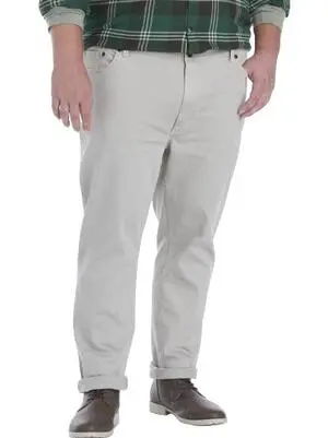 TRUE NATION BY DXL Big & Tall Iconic 5-pocket Everyday Stretch Pants - Coastal Sand