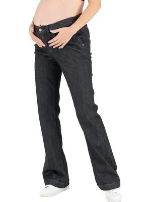 CACHE COEUR Sabrina Flare Pregnancy And Postpartum Jeans - Black
