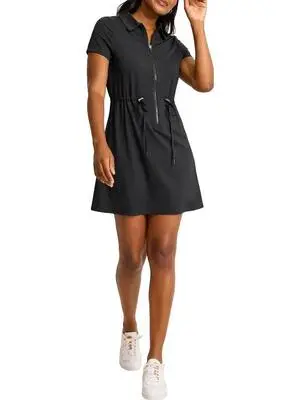 Tommy Bahama Abby Short Sleeve Mini Dress - Black