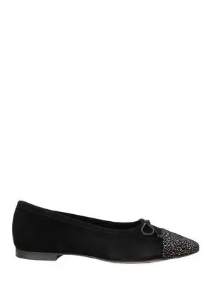 MENINA STEP Amelie Speckle Flats Black