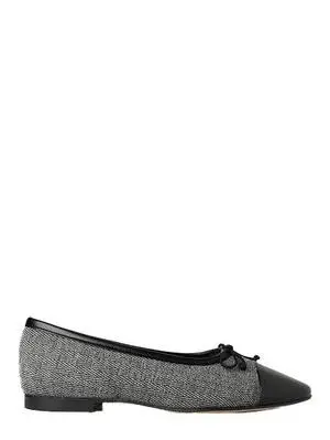 MENINA STEP Amelie Tweed Flats - Natural
