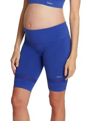 CACHE COEUR Sport And Maternity Bike Short - Electric Blue