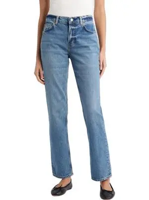REFORMATION Greer Straight-leg Jeans - Chad