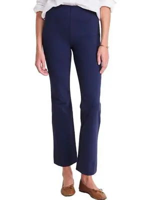 Vineyard Vines Peyton Crop Ponte Pants - Nautical Navy