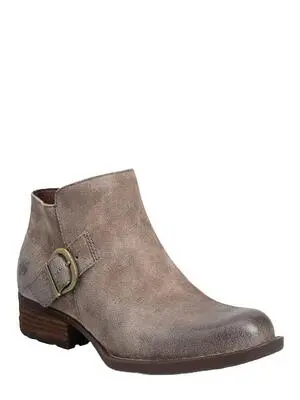 BØRN Kace Leather Bootie - Taupe Distressed