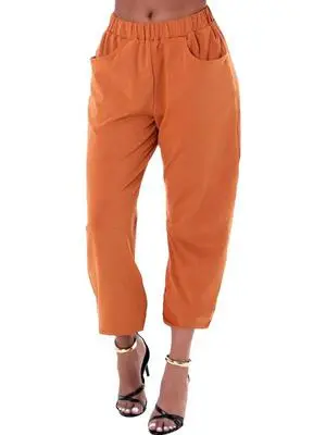 DAI MODA Cropped Barrel Leg Pants Sugar Daddy