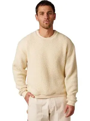 LEISURE LAB Niseko Wool Crewneck Powder