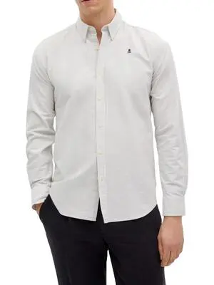 SCALPERS New Oxford Bd Shirt - Beige