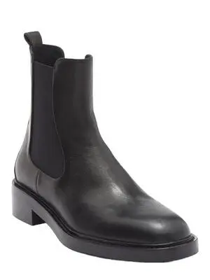 Jeffrey Campbell Foghorn Leather Chelsea Boots - Black
