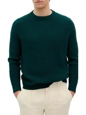 SCALPERS Purl Knit Sweater - Green