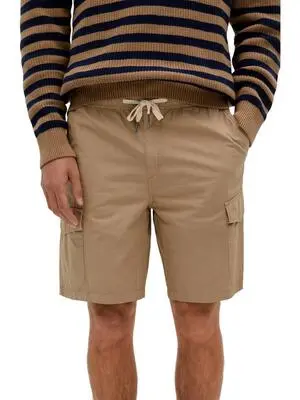 SCALPERS Kendric Cargo Shorts - Camel