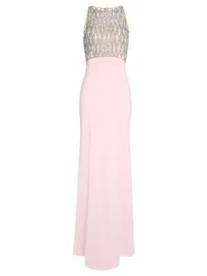 Jenny Packham Dewdrop Crystal-bodice Gown - Pink Zinnia