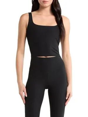 MPG Crop Rib Tank Top