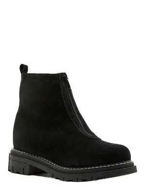 La Canadienne Delta City Dry™ Waterproof Bootie - Black Suede